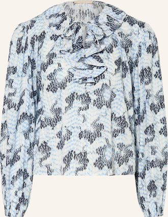 Ulla Johnson Ulla Johnson Blusenshirt Siena Mit Volants blau