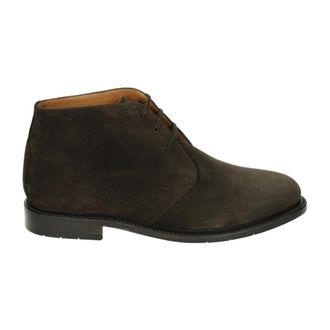 Van Bommel Braune Wildleder Business Schuhe - - Shoes - Herren - Braun - 46 EU