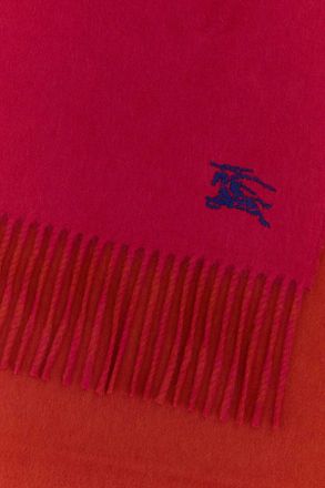Burberry Unisex Fuchsia Cashmere Reversible Scarf Jampinkrouxred Sciarpe E Foulard Scarfs