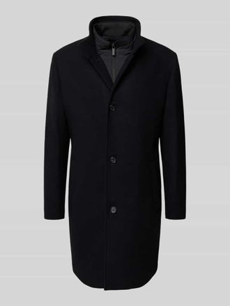 Selected Regular Fit Wollmantel mit Stepp-Einsatz Modell RAINAR