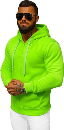 OZONEE Herren Hoodie Sweatjacke Kapuzenpullover Sweatshirt Farbvarianten Kapuzenjacke Kapuzenpulli mit Rei&szlig;verschluss Langarm Sport Style Casual Fitness Trai