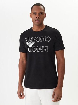 Emporio Armani T-Shirt EM000574 AF20434 UC001 Schwarz Regular Fit