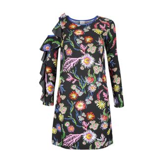 Pinko Pinko - Mini Robe Fleurie Bardot - Femme - Robes - Multicolore - Taille: 36 FR
