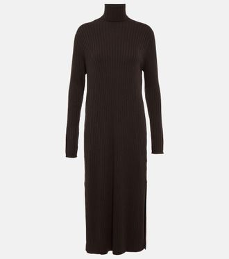 Jardin Des Orangers Robe pull à col roulé en cachemire