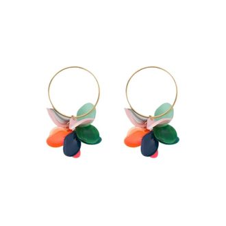 Malababa Femme, Accessoires, Multicolore, Taille: ONE Size 19Va700 Boucles doreilles cr&eacute;oles