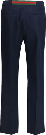 Gucci Technical Panama Trousers - Navy
