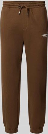 Jack & Jones Straight Fit Sweatpants aus Baumwoll-Mix Modell Kane