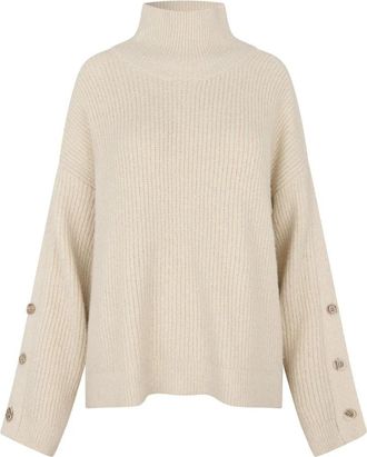 Masai Langarm-Rollkragenpullover - - Knitwear - Damen - Beige - S