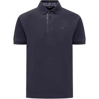 Etro Marineblaues Pegasus Poloshirt - - Tops - Herren - Blau - 2XL