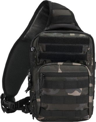 Brandit Cooper Sling Pack Medium Unisex Sportsack, Darkcamo, M