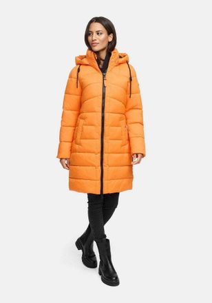 Marikoo Winterjacke Kaltn&auml;schen mit abnehmbarer Kapuze und hochschlie&szlig;endem Kragen