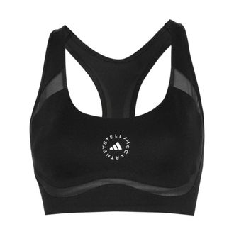 adidas by Stella McCartney Mesh-Panel-Unterw&auml;sche - - Sport - Damen - Schwarzk - XS