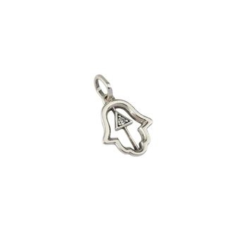 Pandora M&eacute;daillon Main Hamsa - Femme - Accessoires - Blanc - Taille: ONE Size