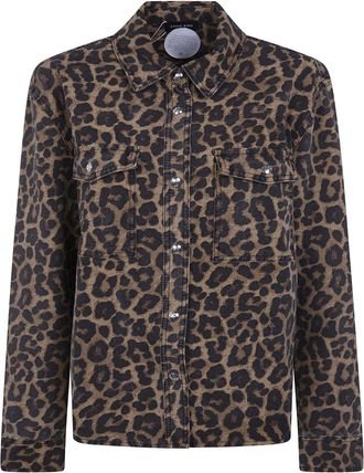 Anine Bing Femme, Vestes, Brun, Taille: 42 FR Paxton Shirt