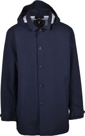 Save The Duck Homme, Manteaux, Bleu, Taille: 2XL Spolverino Tecnico