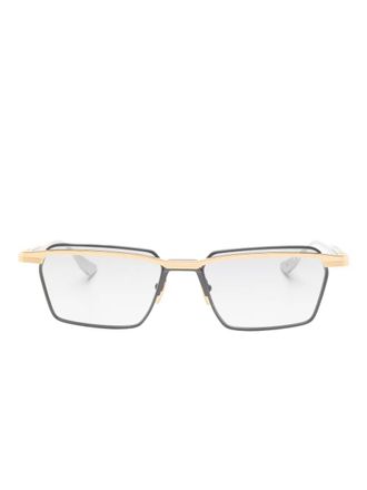 Dita Eyewear DTX195 Triline Brille mit eckigem Gestell - Gold