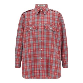 Namacheko Firmin Shirt - Homme - Chemises - Rouge - Taille: L
