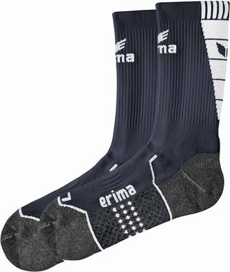 Erima Erwachsene Premium Pro Trainingssocken (3172013), slate grey/wei&szlig;, 4