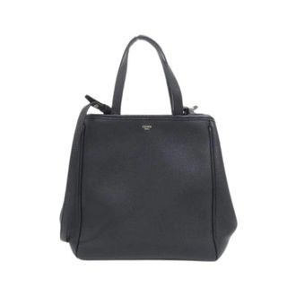 Celine Pre-owned Small Fold Cabas Calf Tote Bag - - Pre-owned - Damen - Schwarzk - ONE SIZE