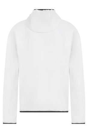 HUGO BOSS Mens Waterproof Hooded Jacket White Polyester Raincoats Coat