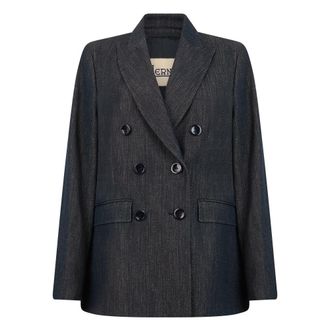 Herno Zweireihiger Blazer - - Jackets - Damen - Schwarzk - XS