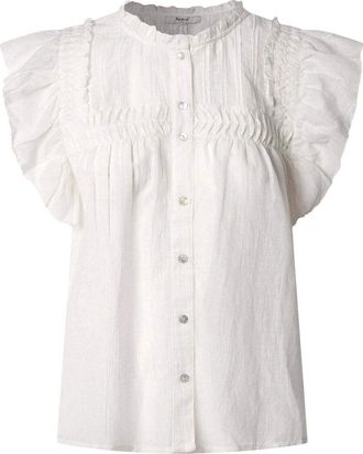 Pepe Jeans London Damen Diallo Shirt, Wei&szlig; (Mousse-Wei&szlig;), XS