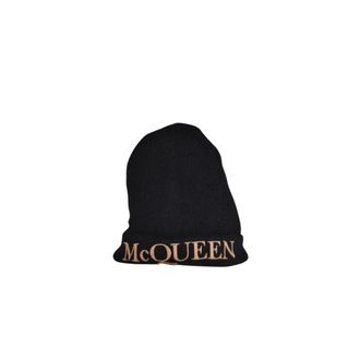 Alexander McQueen Bonnet en cachemire Pre-owned - Homme - Pre-owned - Noir - Taille: ONE Size