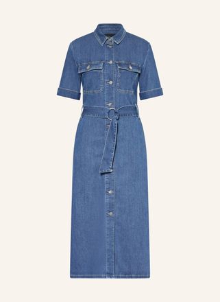 s.Oliver Black Label S.Oliver Black Label Hemdblusenkleid In Jeansoptik blau