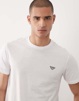 Emporio Armani Bodywear - T-shirt &agrave; logo - Blanc