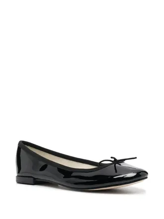Repetto ballerines Gin en cuir verni - Noir