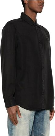 Diesel Homme, Chemises, Noir, Taille: M Casual Chemises