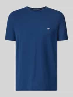 Fynch-Hatton Regular Fit T-Shirt mit Logo-Stitching