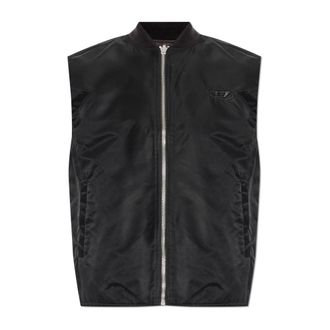 Diesel W-Type-D1-Sl Weste - - Jackets - Herren - Schwarzk - 2XL