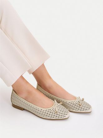 Lasocki Ballerinas Lasocki CEO-RST-ROMI-80 Beige