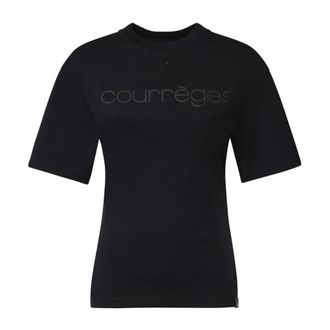 Courr&egrave;ges T-Chemises - Femme - Tops - Noir - Taille: 38 FR