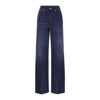 Dondup Beatrix Wide-Leg Jeans - - Jeans - Damen - Blau - W28