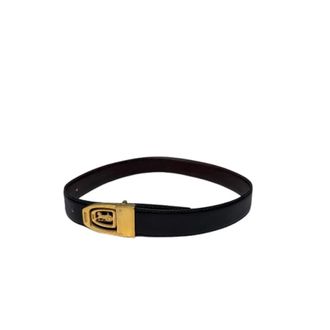 Celine Pre-owned Vintage Double-Sided Leather Belt - - Pre-owned - Damen - Schwarzk - ONE SIZE