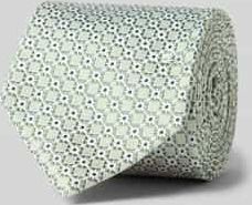 Monti Krawatte aus Seide im Allover-Look (7 cm)