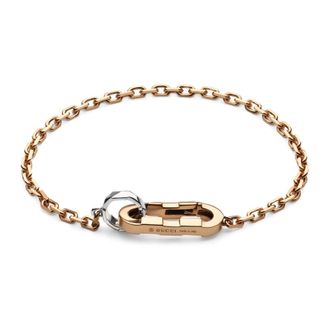 Gucci Link zur Liebeskettenarmband in Ros&eacute;gold und Wei&szlig;gold - - Accessories - Damen - Rosa - ONE SIZE