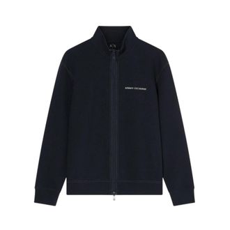 A|X Armani Exchange Af21870 Zip Sweatshirt - - Sweatshirts & Hoodies - Herren - Blau - 2XL