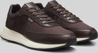 HUGO BOSS Sneaker Low mit d&auml;mpfender Profilsohle