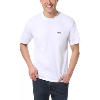 Vans Herren Left Chest Logo Tee T-Shirt, Wei&szlig; (White Black Yb), XX-Large