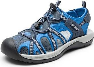 Dream Pairs Sandales Sportives dété pour Hommes Antidérapantes et Respirantes Sandale Extérieure Confortable,Size 44.5,Marine,DMUMST2505