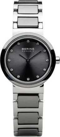 Bering Bering, Femme, Accessoires, Gris, Taille: ONE Size Montre habill&eacute;e argent&eacute;e en acier inoxydable