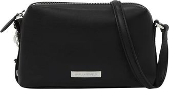 Karl Lagerfeld Crossbody Bags - IKON SMOOTH CAMERA Umh&auml;ngetasche - Gr. unisize - in Schwarz - f&uuml;r Damen