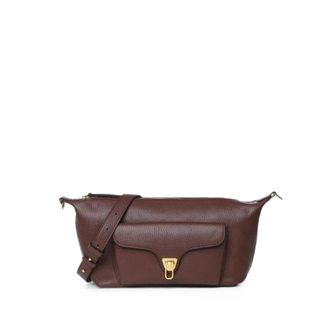 Coccinelle Handtasche Genarbtes Leder - - Bags - Damen - Rot - ONE SIZE
