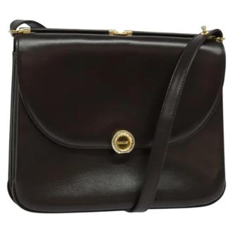 Bally Pre-owned Leder Schultertasche - - Pre-owned - Damen - Braun - ONE SIZE
