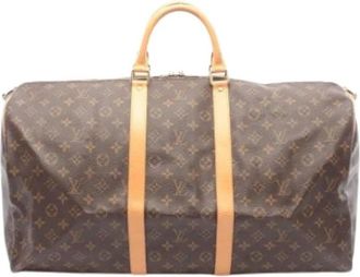 Louis Vuitton unisex, Pre-owned, Brun, Taille: ONE Size Keepall Bandouli&egrave;re 55 Boston Bag Pre-owned