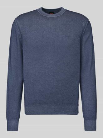 Boss Orange by Hugo Boss Regular Fit Pullover aus reiner Schurwolle Modell Kestefo