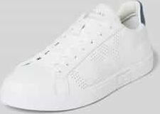 Replay Ledersneaker mit Label-Pr&auml;gung Modell POLYS STUDIO